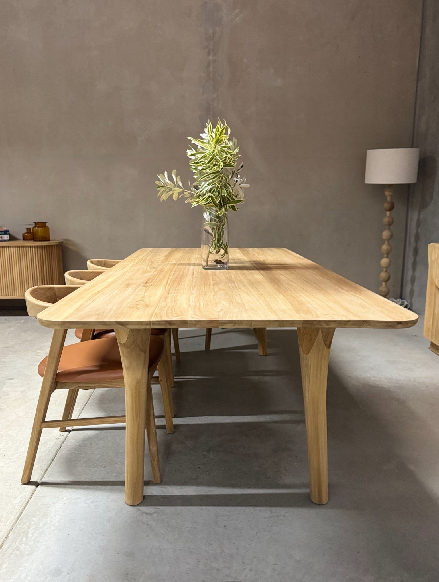 Clement Studio - 'Blyth' 8 to 10 Seat Sustainable Teak Dining Table