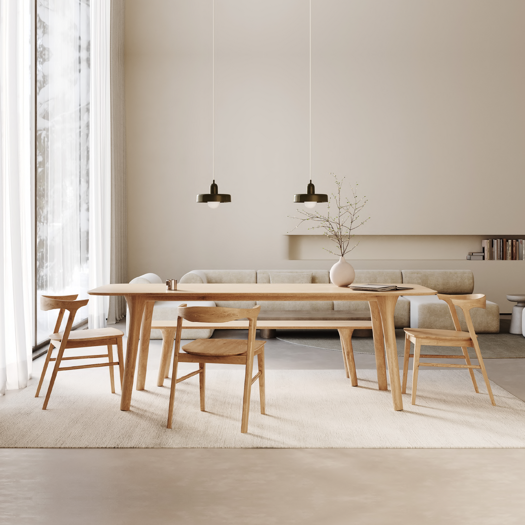 Clement Studio - 'Blyth' 8 to 10 Seat Sustainable Teak Dining Table